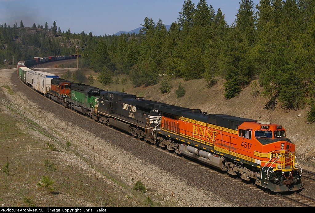 BNSF 4517W